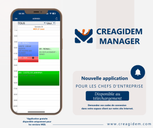 Notre nouvelle application est disponible au téléchargement ! - CREAGIDEM